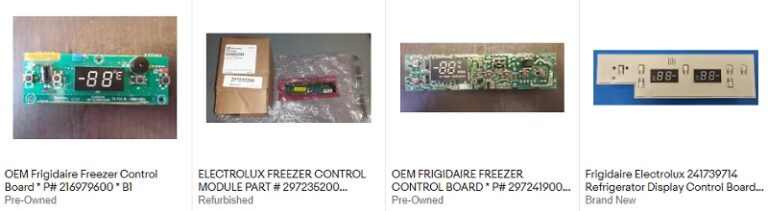 Frigidaire Freezer Control Board Parts List – Boarddy