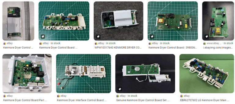 Kenmore Dryer Control Board Parts List – Boarddy