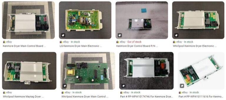 Kenmore Dryer Control Board Parts List – Boarddy