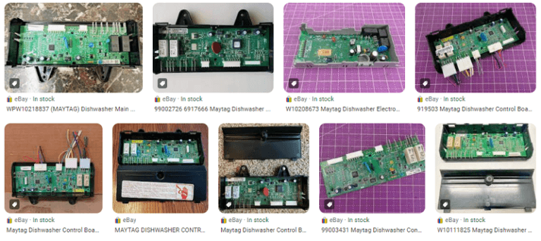 Maytag Dishwasher Control Board Parts List – Boarddy